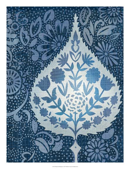 Watercolor Blockprint I - Picture This Wall Art