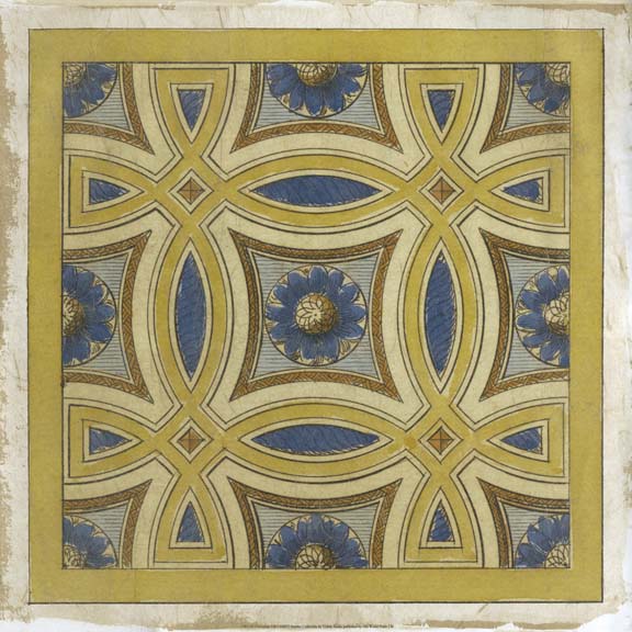 Florentine TIle I - Picture This Wall Art