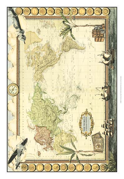 Adventure Map - Picture This Wall Art