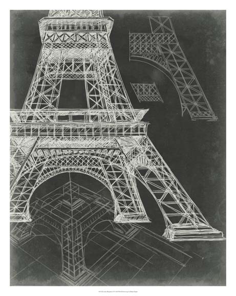 Iconic Blueprint II - Picture This Wall Art